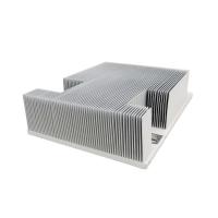 China 1-10mm Base Customizable Skived Fin Heat Sink Square Anodizing for sale