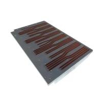 China High Power Electronics Liquid Cold Plate Embedded Tube Cold Plate for sale