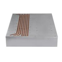 China 6mm Aluminum Heatsink With Four 100mm Heat Pipes And 25 FPI For LGA2066 for sale