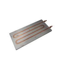 China Four Pin Customized High Power Liquid Cooling Aluminum Plate Heatsink for sale