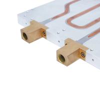 China Semiconductor Aluminum Water Cooling Block Custom Liquid Cold Plate CPU Water Cold Block for sale