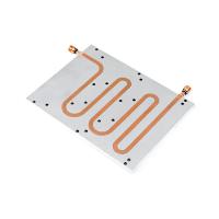China OEM Custom Liquid Cold Plate Water Cooling Heatsink With Stainless Steel Tube for sale