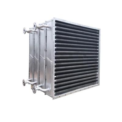 China Aidear Industrial Stainless Steel Finned Tube Coil Steam Convector Heat Exchanger With Pump For Dryer for sale