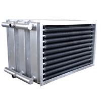 China Aidear Industrial Stainless Steel Finned Tube Coil Steam Convector Heat Exchanger With Pump For Dryer for sale