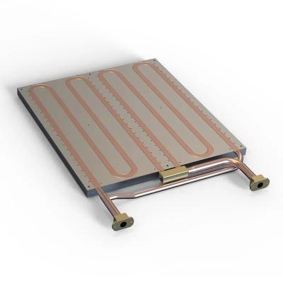 China Heatpipe Water Cooling Heatsink Cold Plate Cooling Heatsinks Liquid Cooled Heat Sink for sale