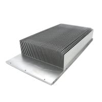 China Factory Customized High Precision Aluminum Skived Fin Heat Sink with Heat Pipe for Inverter Equipment for sale