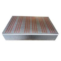 China Factory Customized High Precision Aluminum Skived Fin Heat Sink with Heat Pipe for Inverter Equipment for sale
