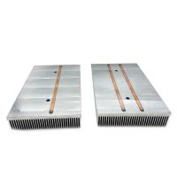 China Custom Led Heat Sink Radiator Aluminum Manufacturer Anodized Extruded Aluminum Heatsink Heat Sink with Copper Heat Pipe for sale
