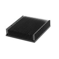 China Black Anodized Aluminum Skived Fin Heat Sink 100-2000 Fins/inch for sale