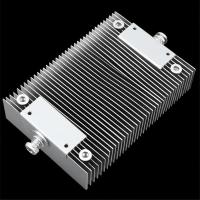 China Black Anodized Aluminum Skived Fin Heat Sink for Electronics for sale