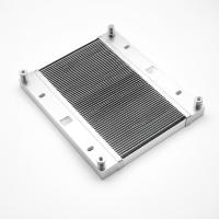 China Customized and Energy-Saving Fin Type Heat Exchanger for Electronic Devices Base Size 10-200mm for sale