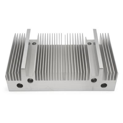 China 10-200mm Base Size Skived Fin Heat Sink with Aluminum Material and Fin Density 100-2000 Fins/inch for sale