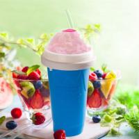 China Modern Design WITH LID Children's Summer Must-Have Sand Ice Cup for Quick Cooling for sale