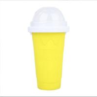 China Lid DIY Slushie Maker Cup Magic Slushy Maker Squeeze Cup Summer Quick Frozen Cooling Smoothie Pinch Cup for sale