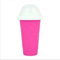 China Lid DIY Slushie Maker Cup Magic Slushy Maker Squeeze Cup Summer Quick Frozen Cooling Smoothie Pinch Cup for sale