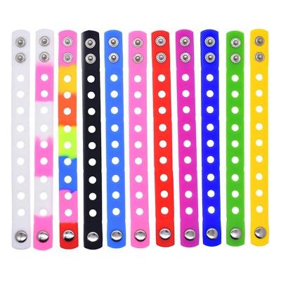 China Kids' Custom Cartoon Silicone Bracelets Colorful Wristbands for Boys and Girls 21cm for sale