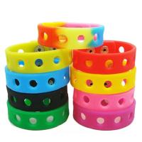 China Custom Silicone Bracelet for Christmas Halloween Party Gifts Adjustable 21cm Wristband for sale