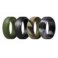China Processing Service Moulding OEM Bap Free Non-Toxic Silicone Wedding Single Ring For Man for sale