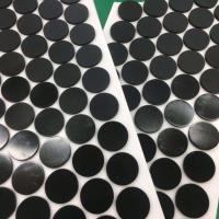 China Custom Silicone Pad for Moulding Processing Service Transparent Black Mesh Rubber Foot for sale
