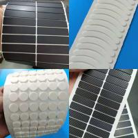 China Custom Silicone Pad for Moulding Processing Service Transparent Black Mesh Rubber Foot for sale