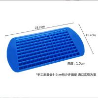 China Stocked Silicone Mini Ice Cube Tray for Food Grade 160 Cavity Small Square Ice Maker for sale