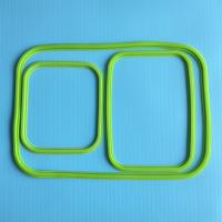 China Customized Square Lunch Box Silicone Seal Ring for Toughened Glass Bowl and Fresh Box for sale