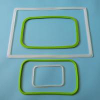 China Customized Square Lunch Box Silicone Seal Ring for Toughened Glass Bowl and Fresh Box for sale