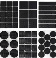 China Custom Size Black Mesh Silicone Rubber Moulding Gasket with Self-Adhesive Foot Pad for sale