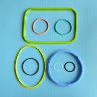 China Customized Square Lunch Box Silicone Seal Ring for Toughened Glass Bowl and Fresh Box for sale