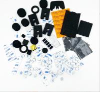 China Moulding Processing Service Custom Self Adhesive Backed EVA Felt Rubber Feet Bumper Pads for sale