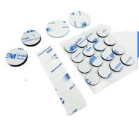 China Die Cut Custom EVA Foam Strong Adhesive Thickness Double Side Tape with Silicone Rubber for sale