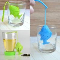China PORTABLE Eco Friendly Tea Infuser with Reusable Silicone Strainer and Multi Colour for sale