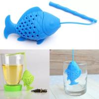 China PORTABLE Eco Friendly Tea Infuser with Reusable Silicone Strainer and Multi Colour for sale