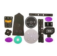 China Processing Service Moulding Silicone Rubber Button Customized Push Button Switch for sale