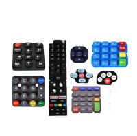 China Processing Service Moulding Silicone Rubber Button Customized Push Button Switch for sale
