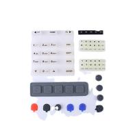 China Processing Service Moulding Silicone Rubber Button Customized Push Button Switch for sale