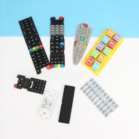 China Silicone Rubber Keypads with Moulding Processing Service and Customized Design for sale
