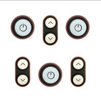 China EPDM NBR NR Silicone Rubber Custom Keypad 4x4 MIDI Keyboard Button Pad Moulding Service for sale