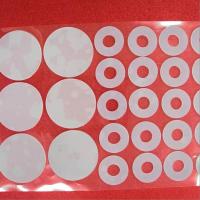 China Cutting Processing Service Custom Silicone Gasket Flat Washers Rubber Seal Rings for sale