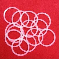 China Cutting Processing Service Custom Silicone Gasket Flat Washers Rubber Seal Rings for sale