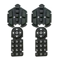 China Customized Mobile Phones Silicone Rubber Key Pad with Carbon Pill EPDM NBR NR Material for sale
