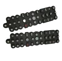 China Colorful Keypad Keyboard Silicone Rubber Membrane Switch with Customized EPDM NR NBR for sale