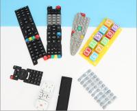 China Colorful Keypad Keyboard Silicone Rubber Membrane Switch with Customized EPDM NR NBR for sale