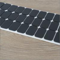 China Cutting Service Self Adhesive Black Silicone Pad with EVA Rubber and Custom for sale