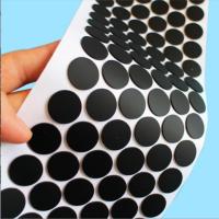 China Cutting Service Self Adhesive Black Silicone Pad with EVA Rubber and Custom for sale