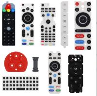 China Colorful Keypad Keyboard Silicone Rubber Membrane Switch with Customized EPDM NR NBR for sale