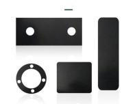 China Cutting Service Self Adhesive Black Silicone Pad with EVA Rubber and Custom for sale