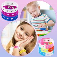 China Hot Seller Kids Silicone Rubber Bracelet Charms for Education Target End User 21cm for sale