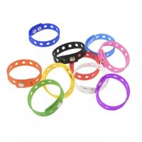China Silk Screen Printing Custom Logo Scented Silicone Bracelet for Other Activities Usage for sale