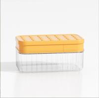 China Ice Cream Makers Large Capacity Ice Cube Mold for Household Food Grade Ice Making Box for sale